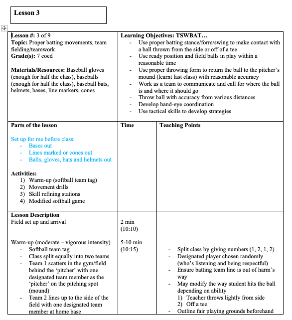 Sample Lesson Plans & Projects – Kathryn's Teacher Ed Portfolio